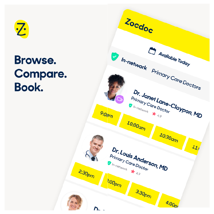 How much does it cost to create an app like Zocdoc?
